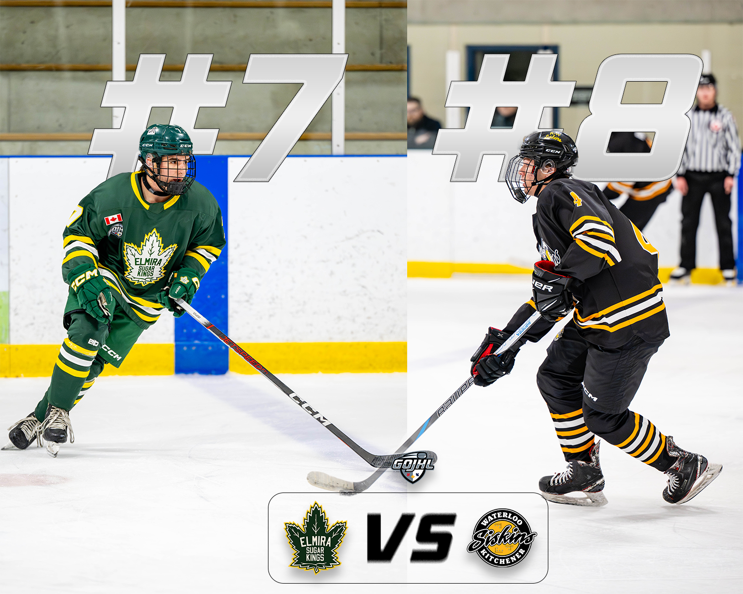 GOJHL Matchup of the Week: KW Siskins vs Elmira Sugar Kings | GOHL ...