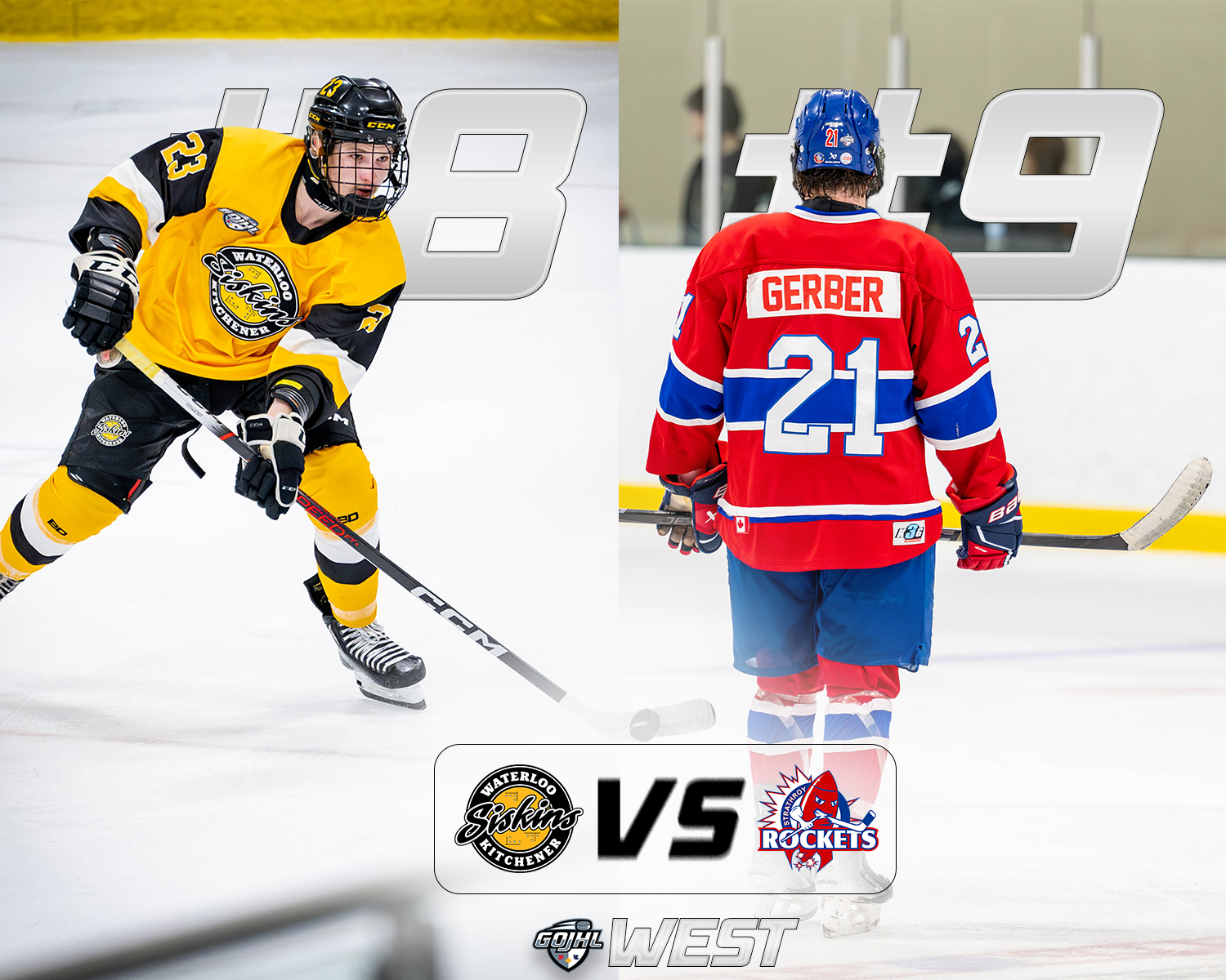 GOJHL Matchup of the Week: KW Siskins at Strathroy Rockets | GOHL ...