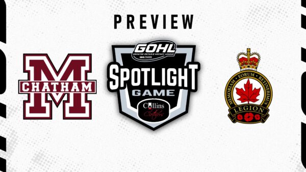 Spotlight Preview: Maroons at Legionnaires | GOHL | Greater Ontario ...