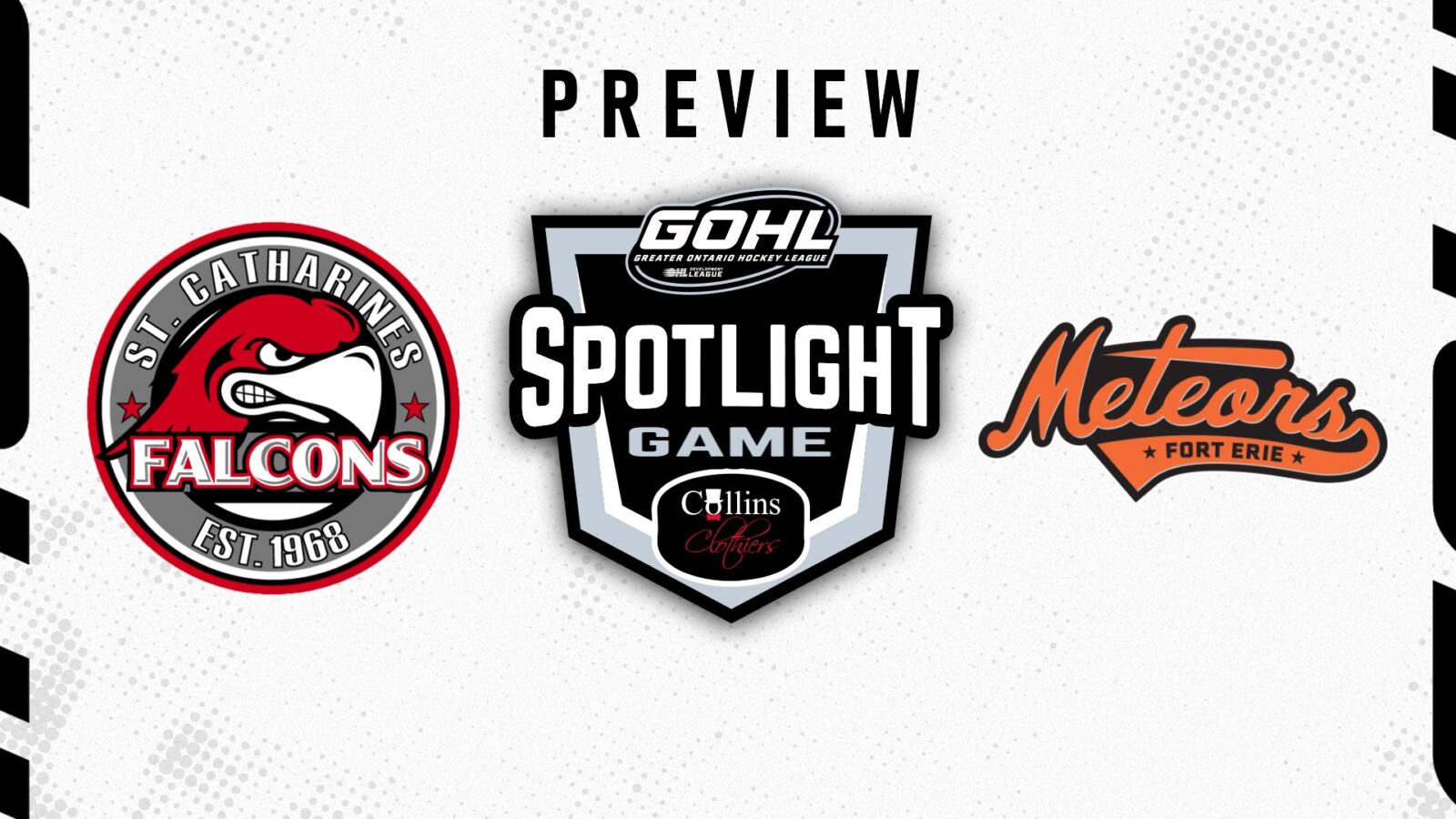 Spotlight Preview: Falcons at Meteors | GOHL | Greater Ontario Hockey ...