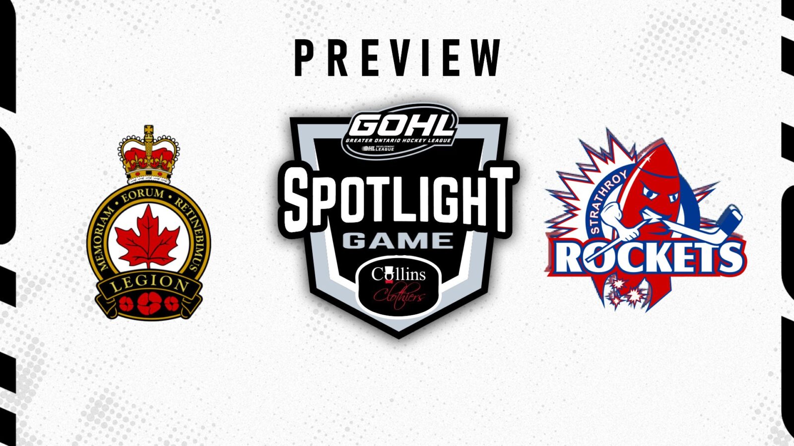 Spotlight Preview: Legionnaires at Rockets | GOHL | Greater Ontario ...