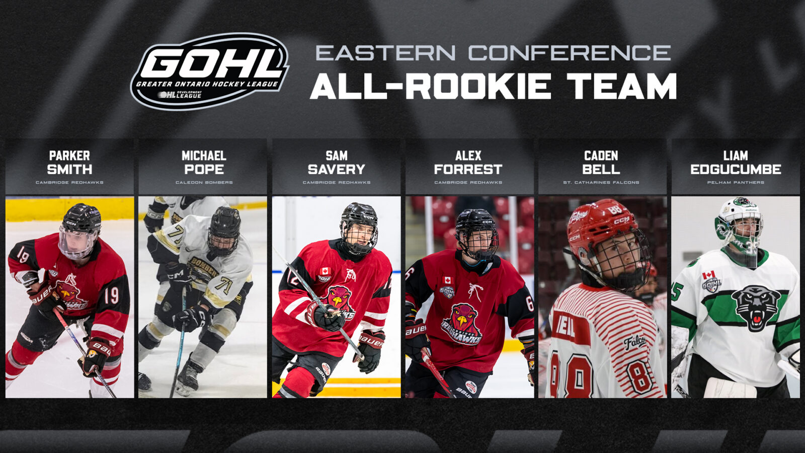 VIDEO: 2025-26 Eastern Conference All-Rookie Team | GOHL | Greater ...