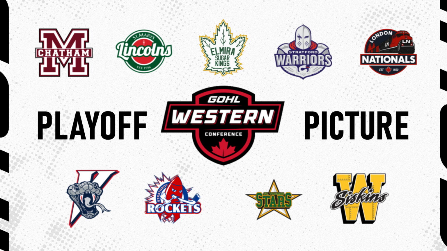 Western Conference playoff bracket: all 8 positions still open | GOHL ...